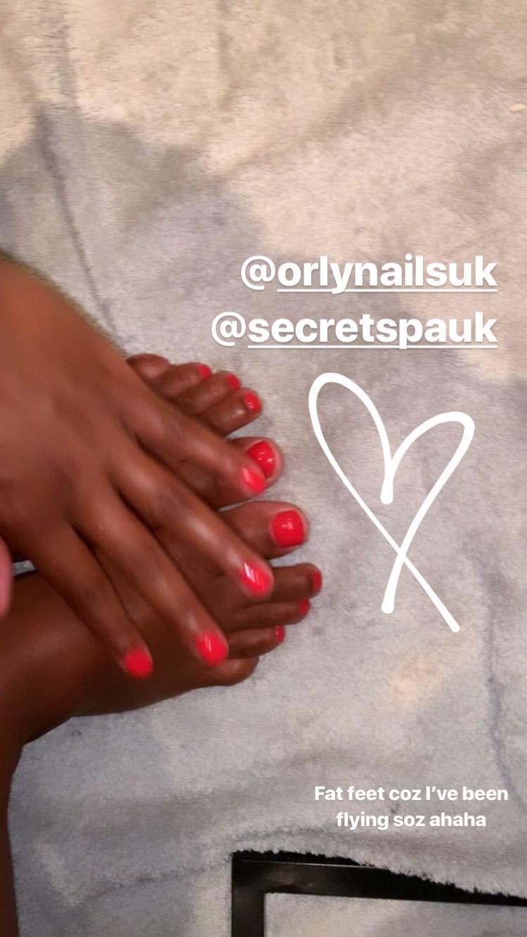 Samira Mighty's feet