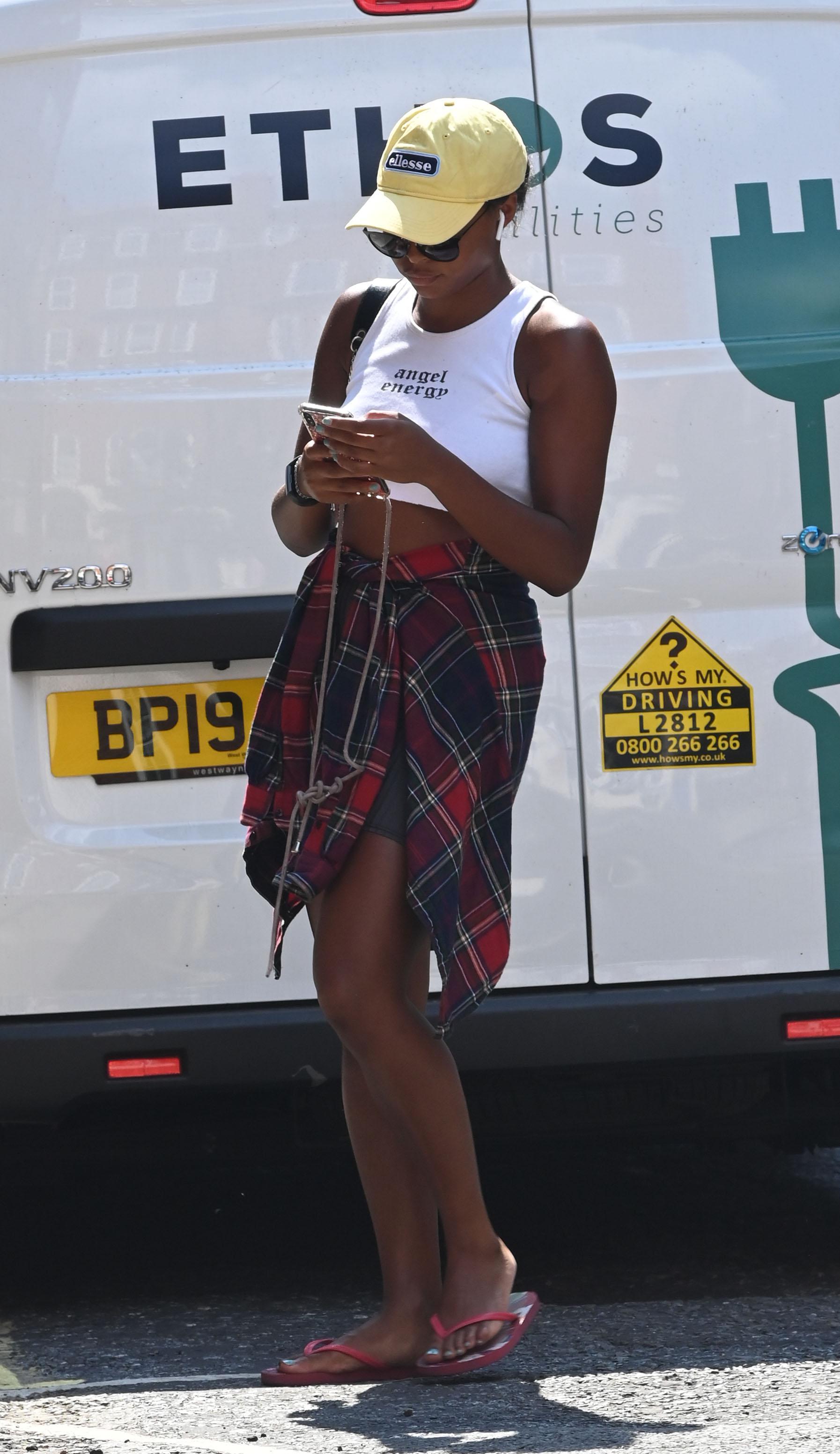 Samira Mighty's feet