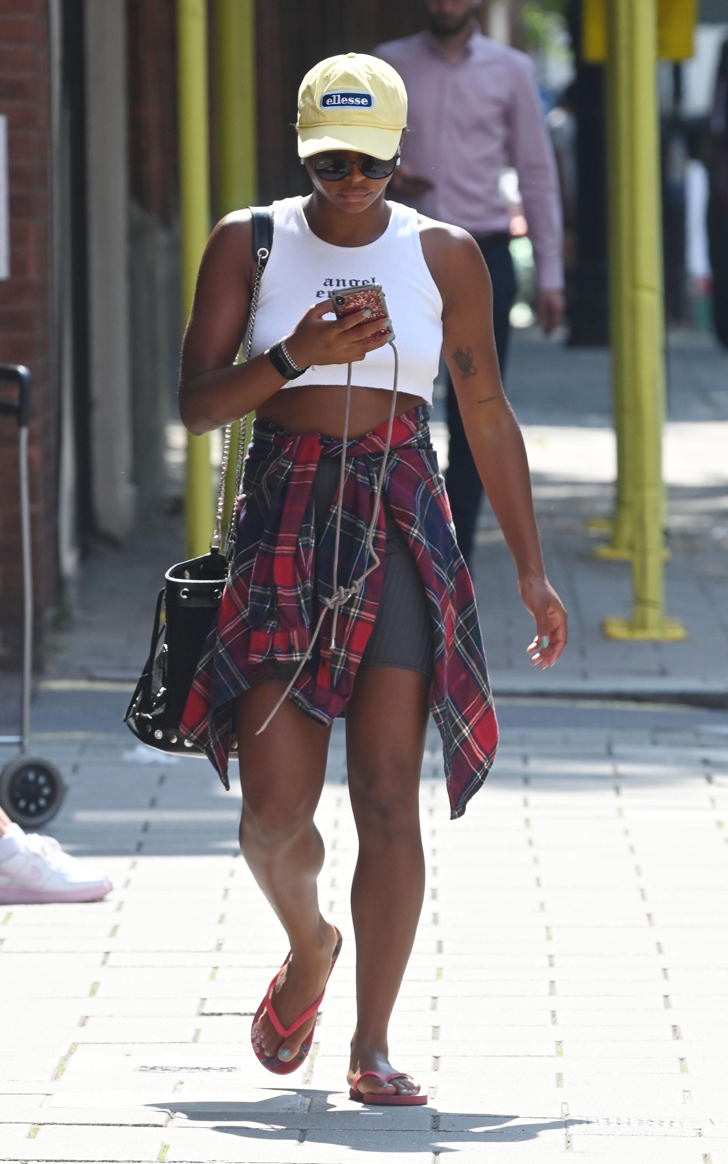 Samira Mighty's feet