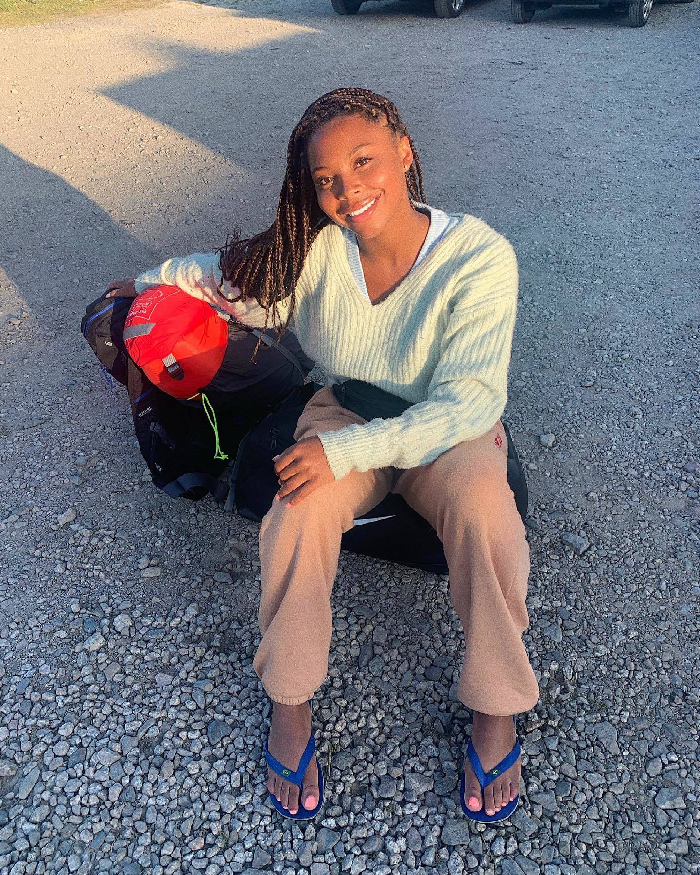 Samira Mighty's feet