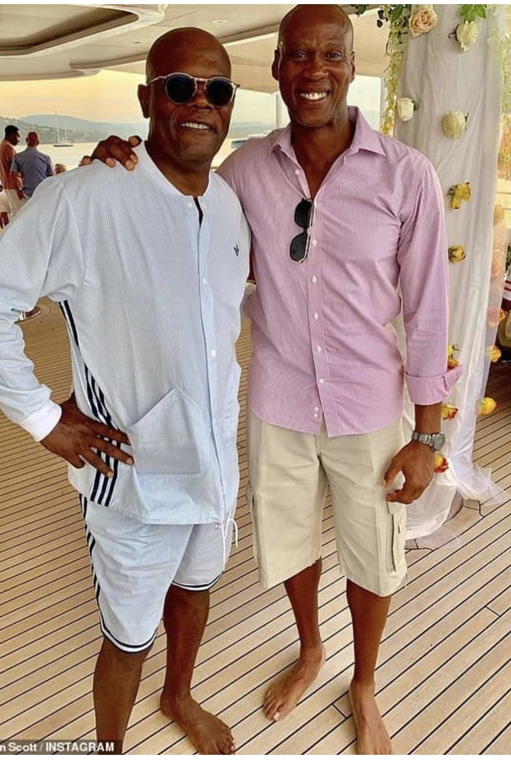 Samuel L. Jackson's feet