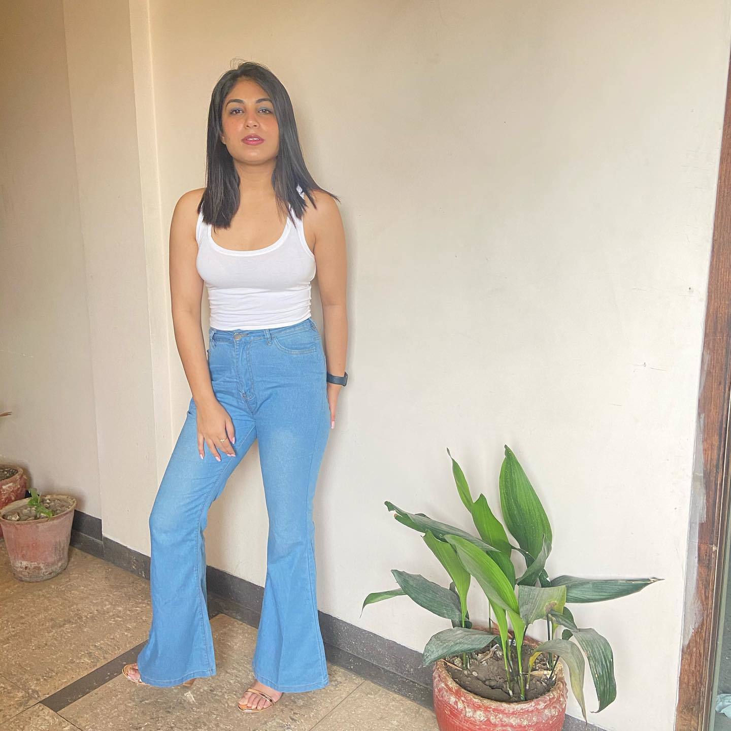 Sana Sahni's feet
