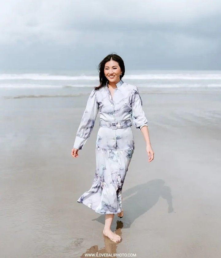 Sarwendah Tan's feet