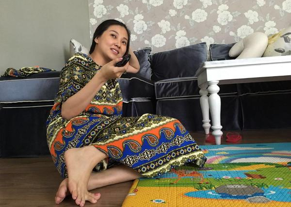Sarwendah Tan's feet