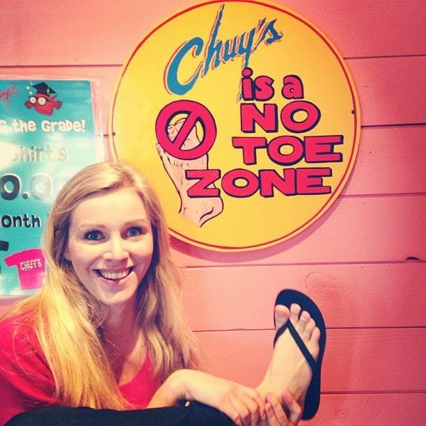 Savvy Burhoe's feet