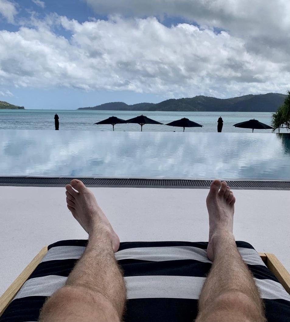 Scott Mclaughlin's feet