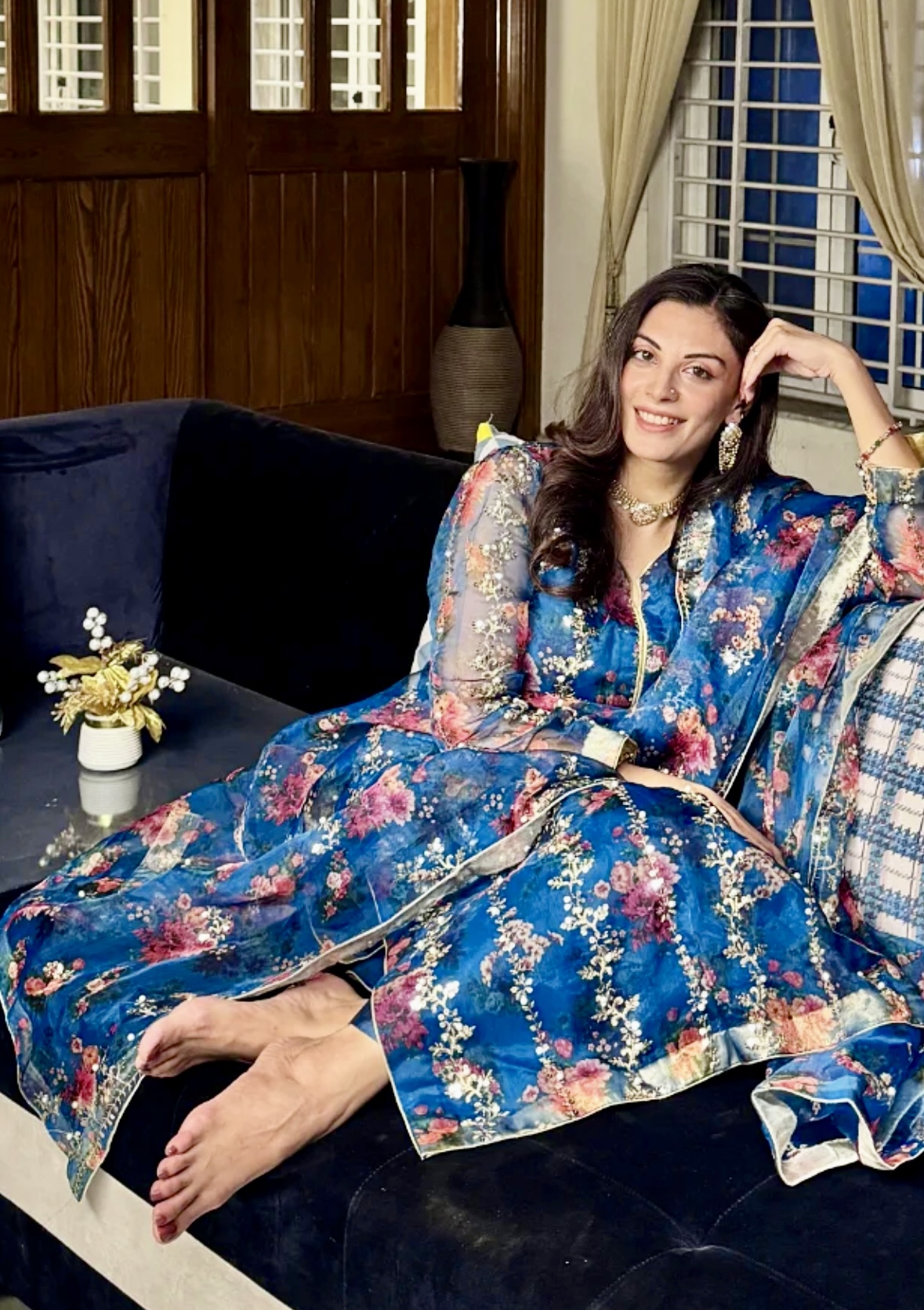 Sehrish Faryal's feet