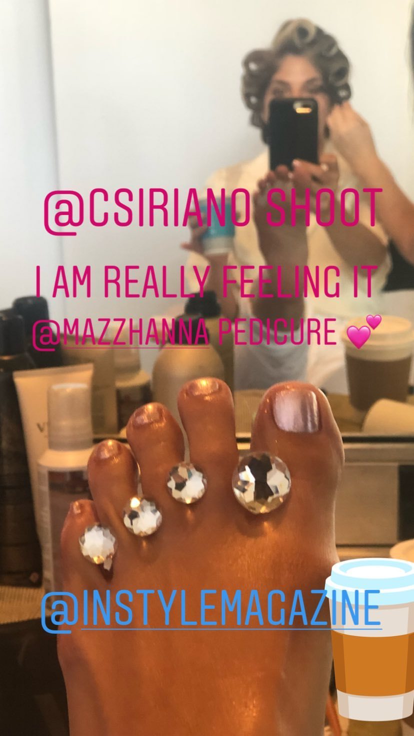 Selma Blairs Feet