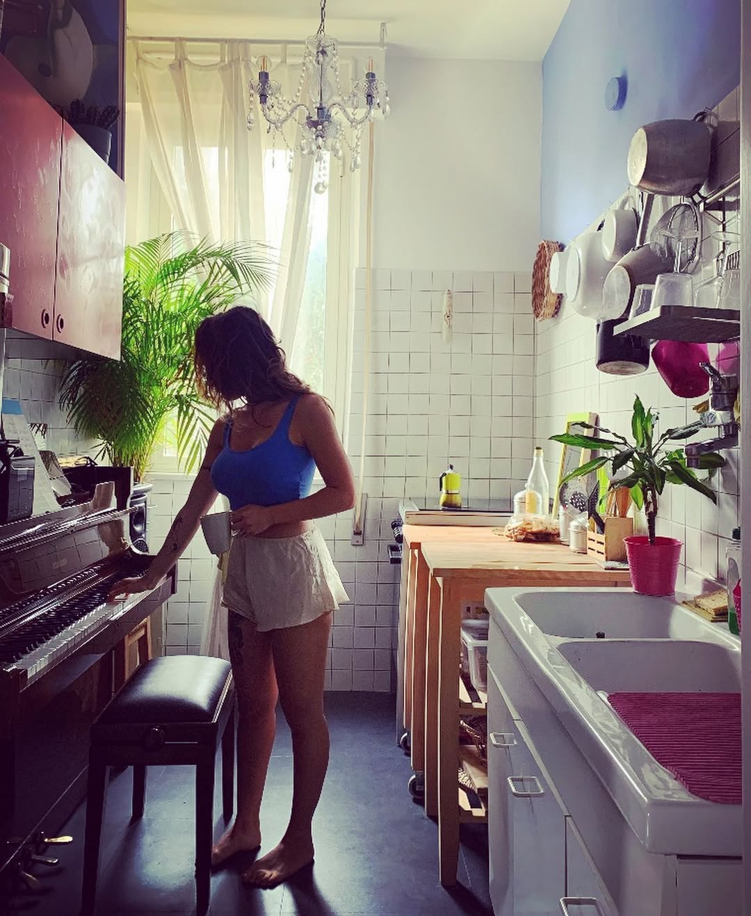 Serena Brancale's feet