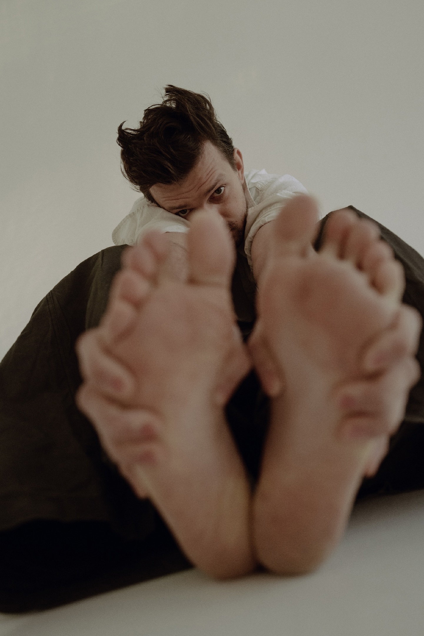 Sergey Belyaev's feet