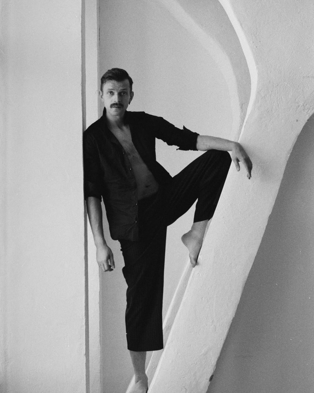 Sergey Belyaev's feet