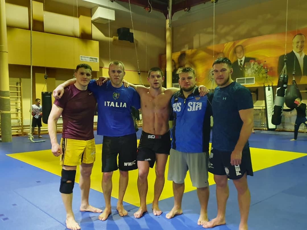 Sergey Spivak's feet