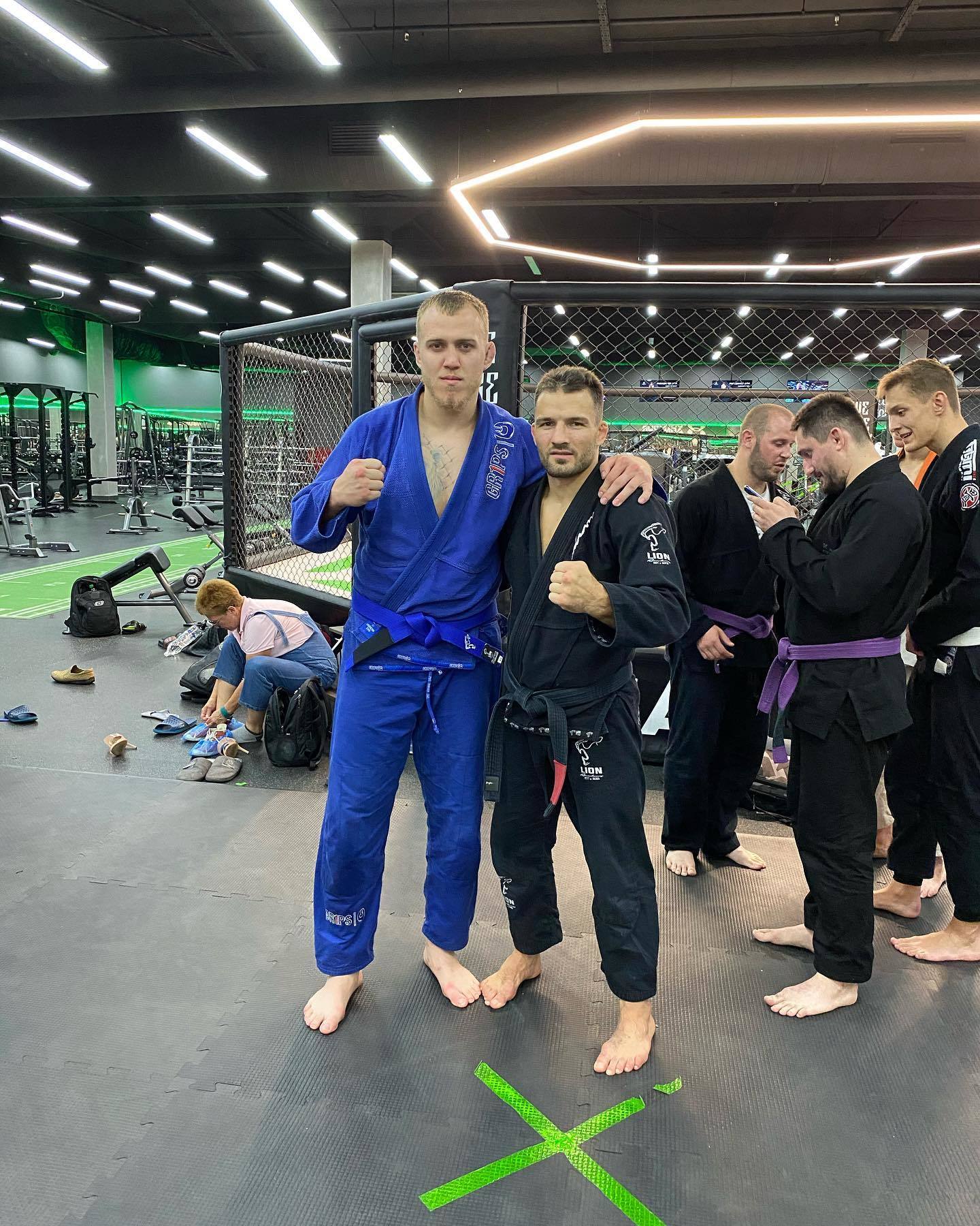Sergey Spivak's feet