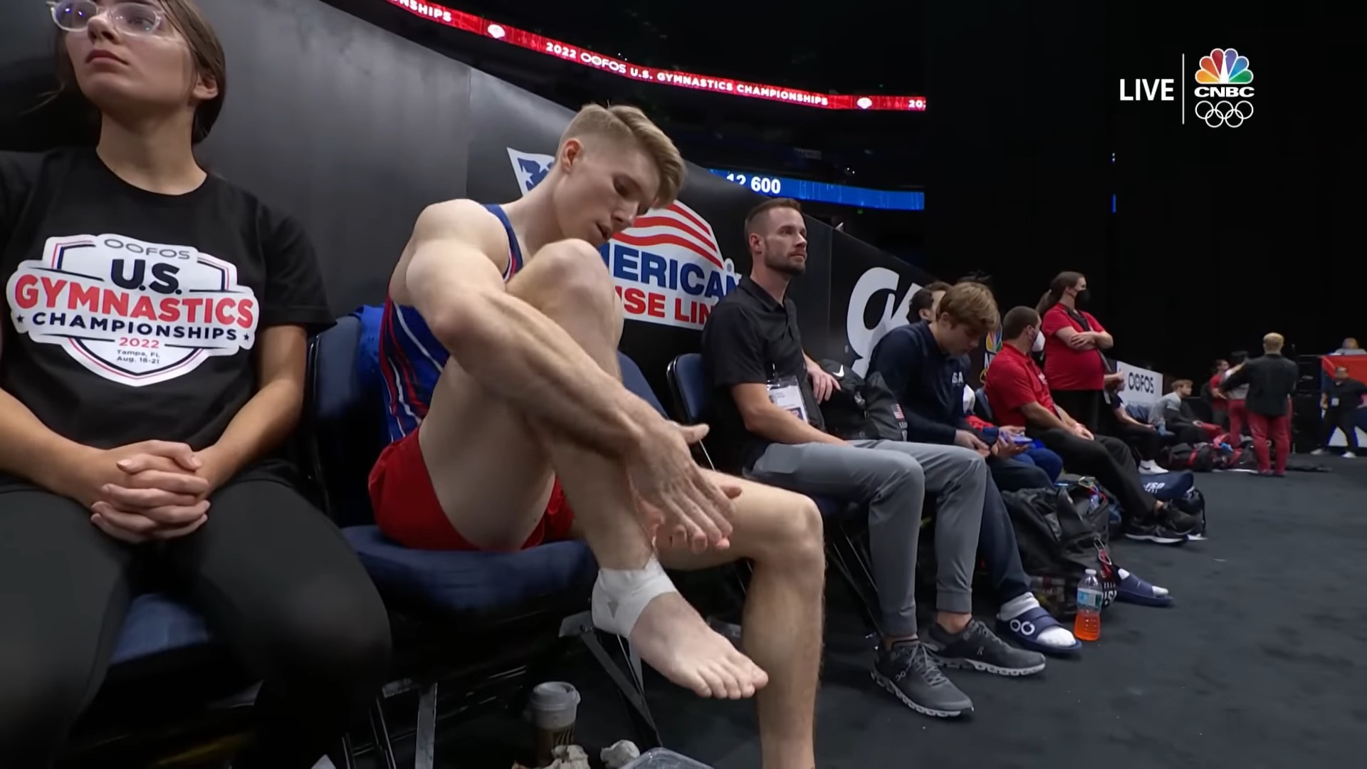 Shane Wiskus's feet