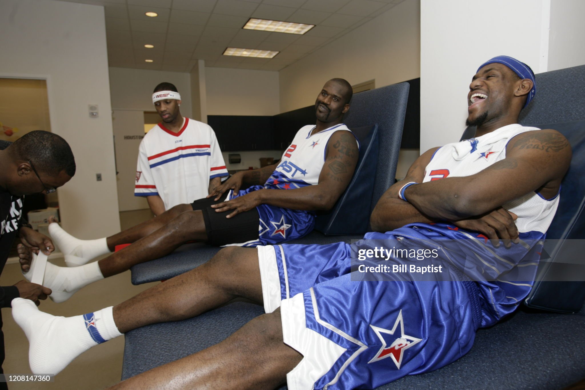 Shaquille O'Neal's feet