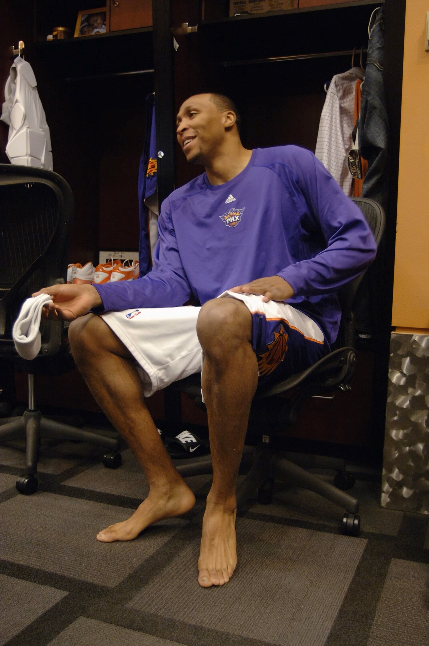 Shawn Marion's feet