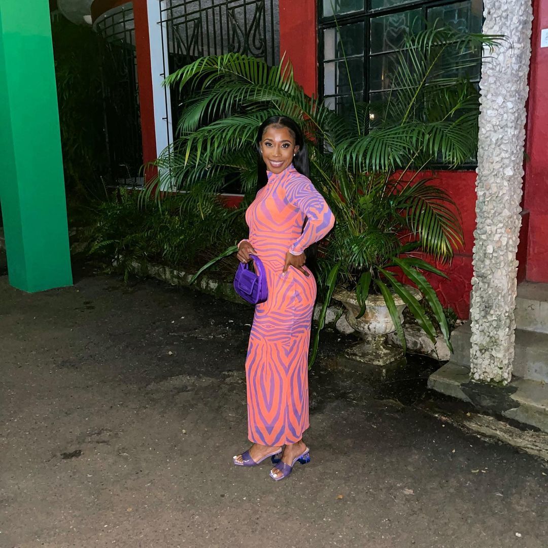 Shelley-Ann Fraser-Pryce's feet
