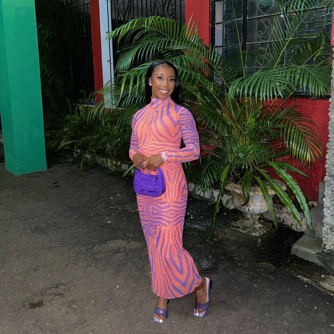 Shelley-Ann Fraser-Pryce's feet
