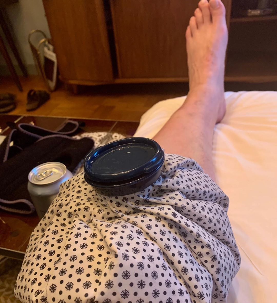 Simon Rimmer's feet