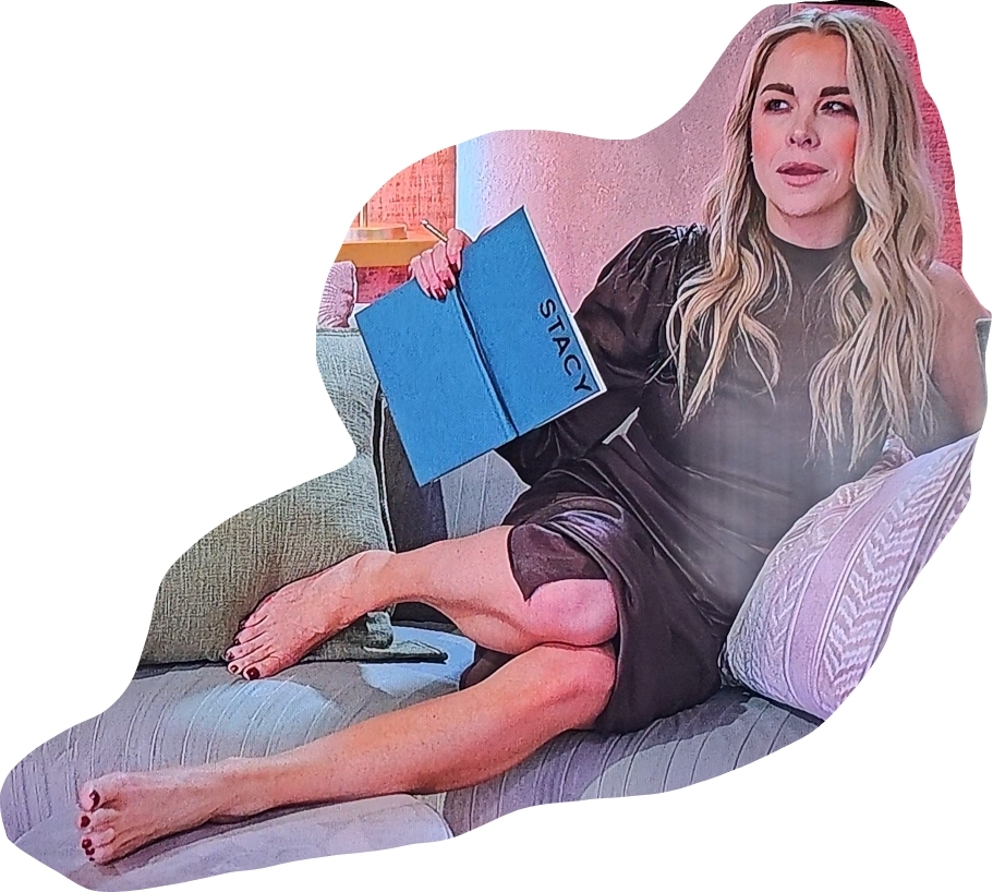 Stacy's feet