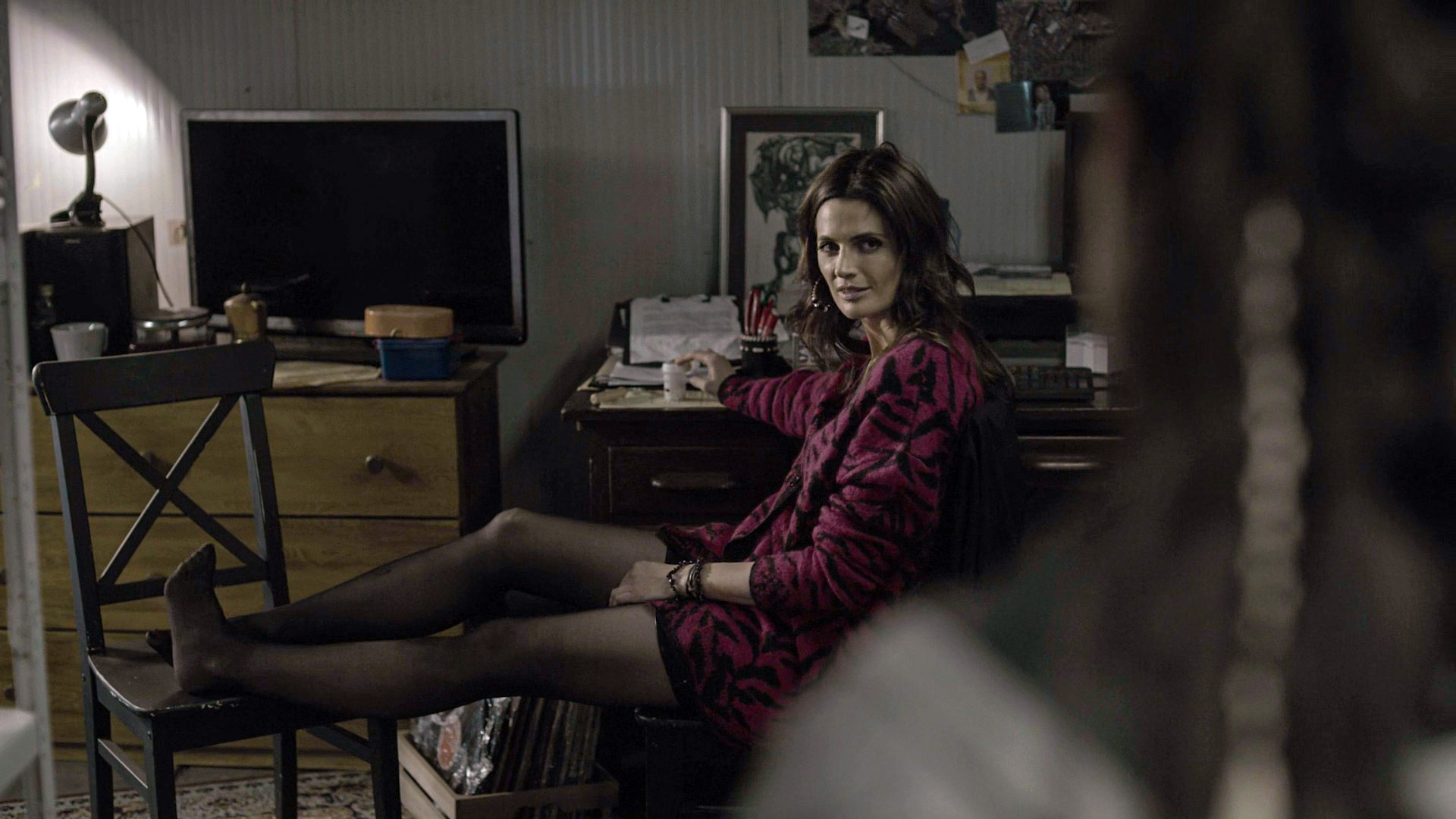 Stana Katic's feet