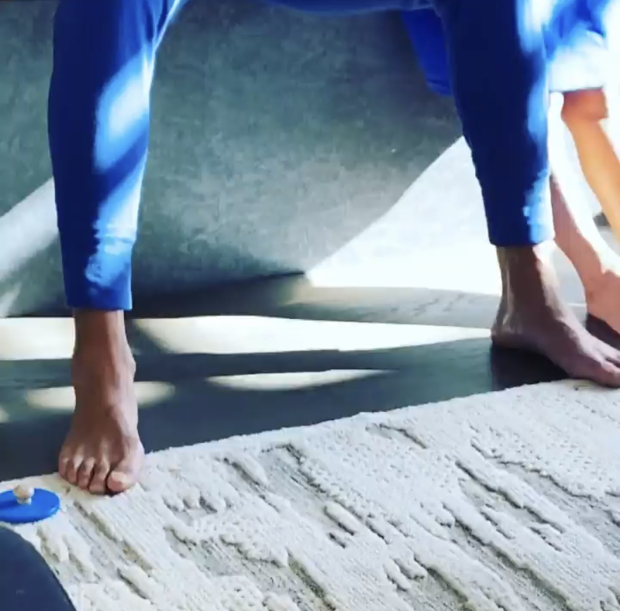 Stephen Curry's feet