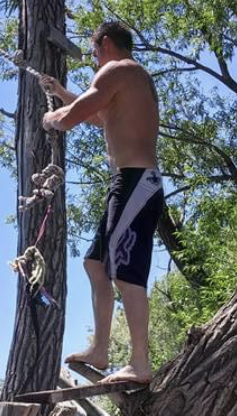 Stephen Harr's feet
