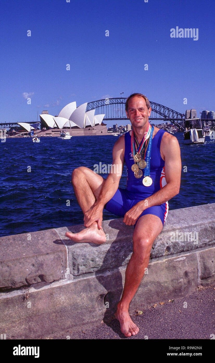Steve Redgrave's feet