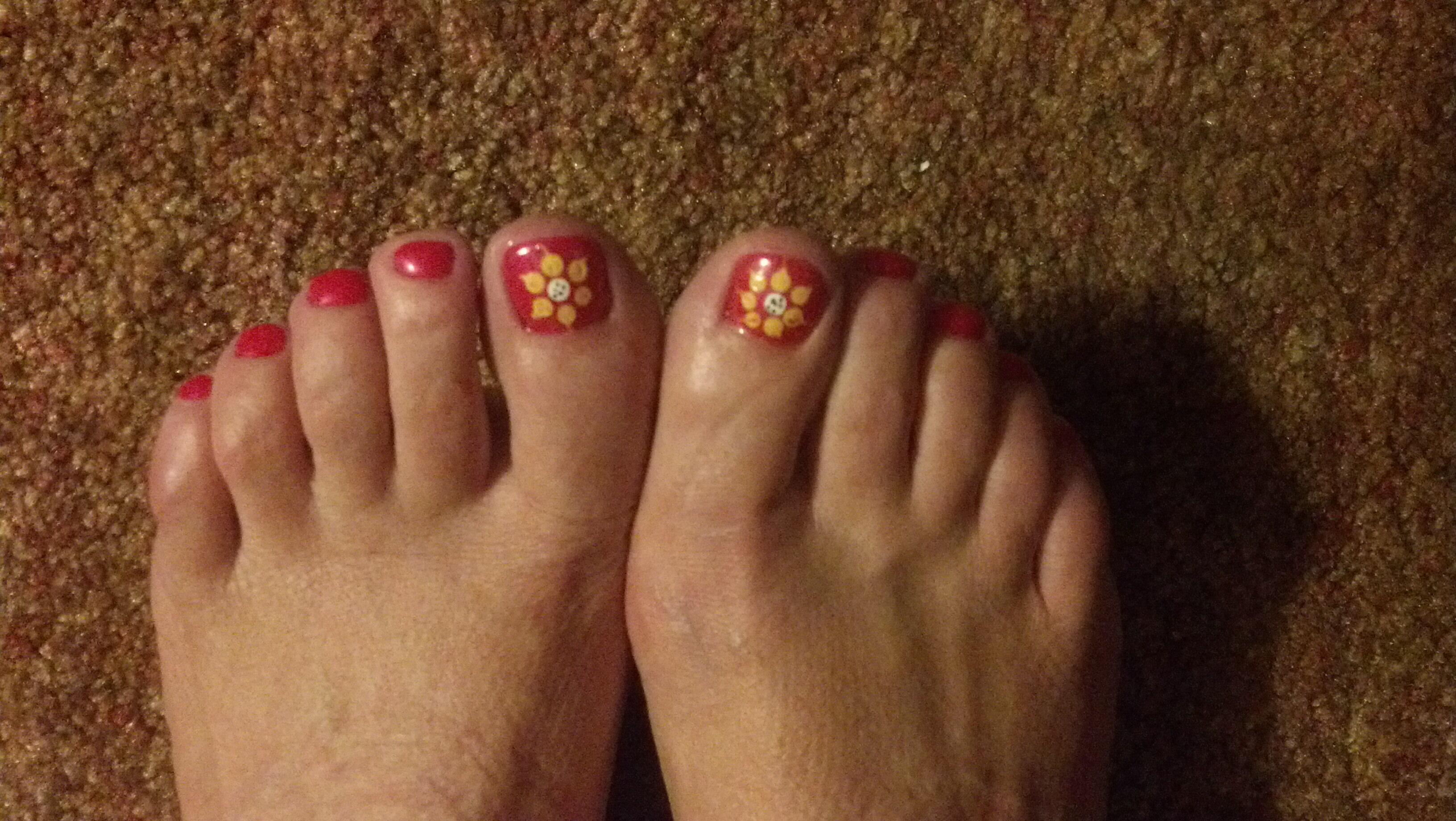 Sunset Thomass Feet