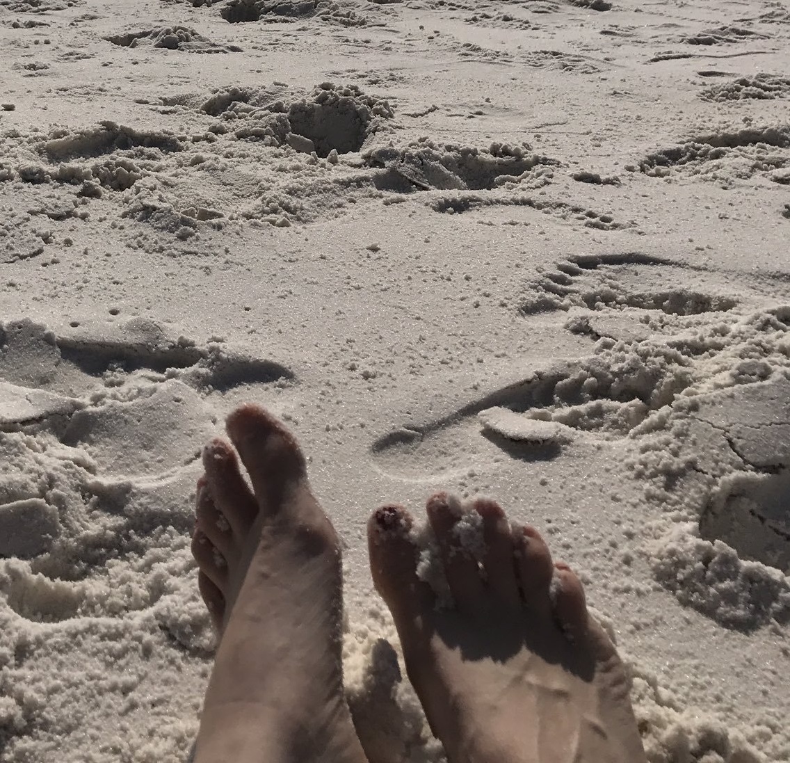 Tamara Keith's feet