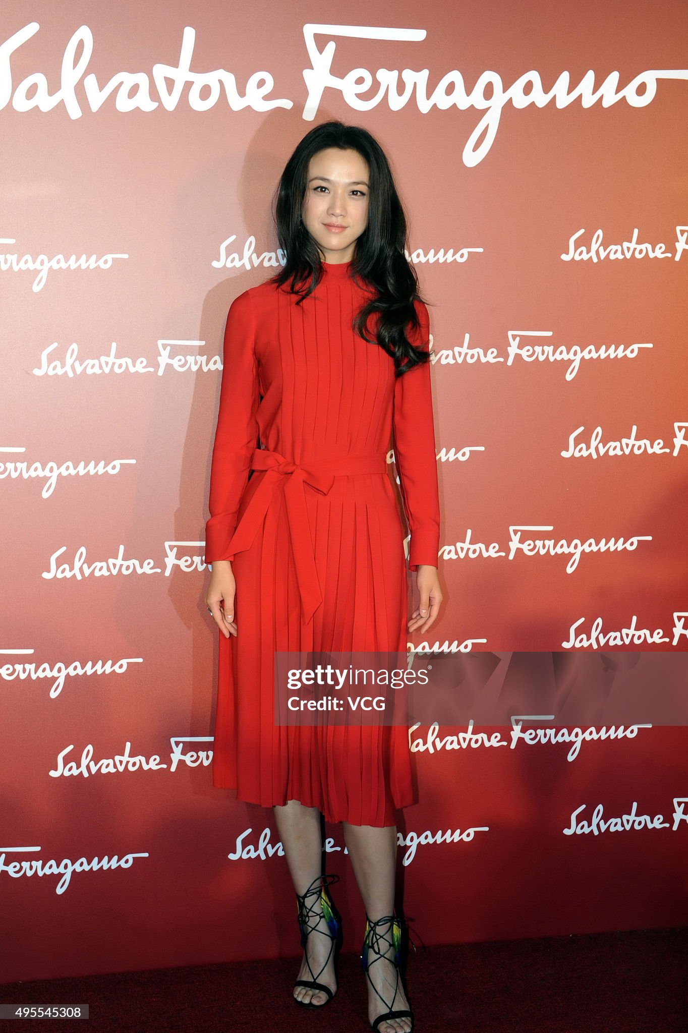 Tang Wei's feet
