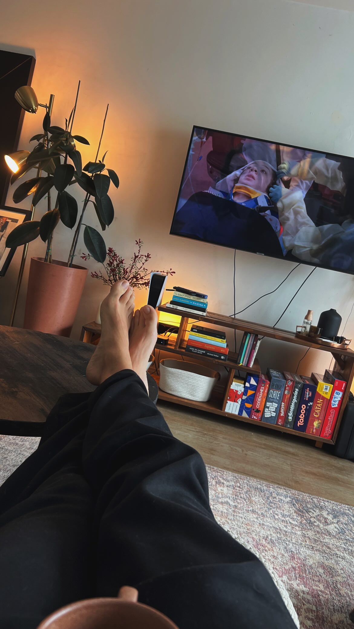 Taylor Dean Whitcomb's feet