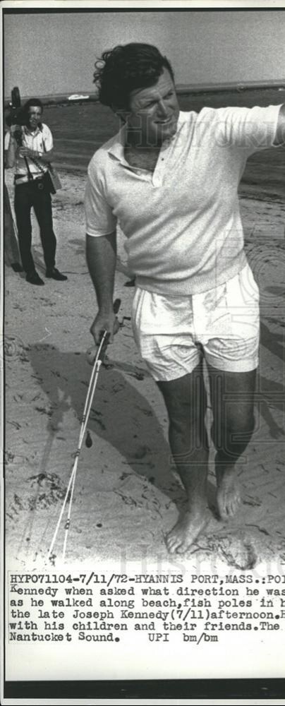 Ted Kennedy's feet