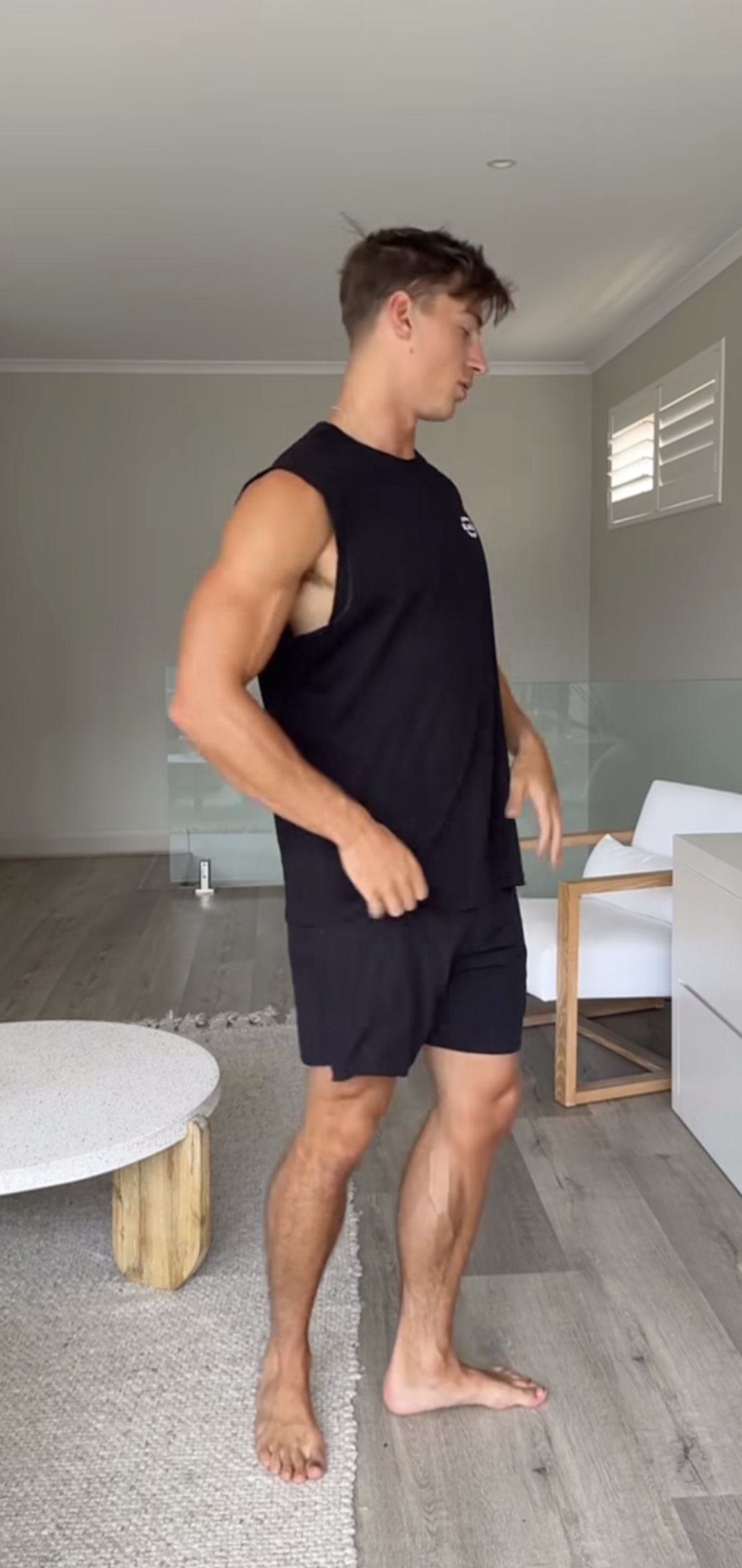 Ted Pullin's feet