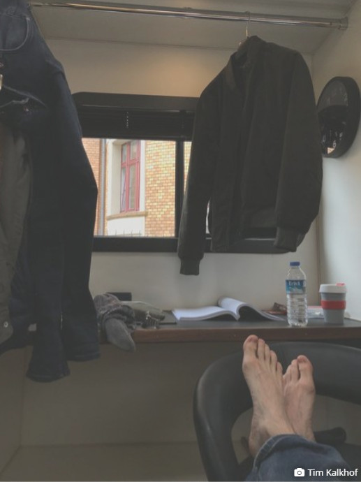 Tim Kalkhof's feet
