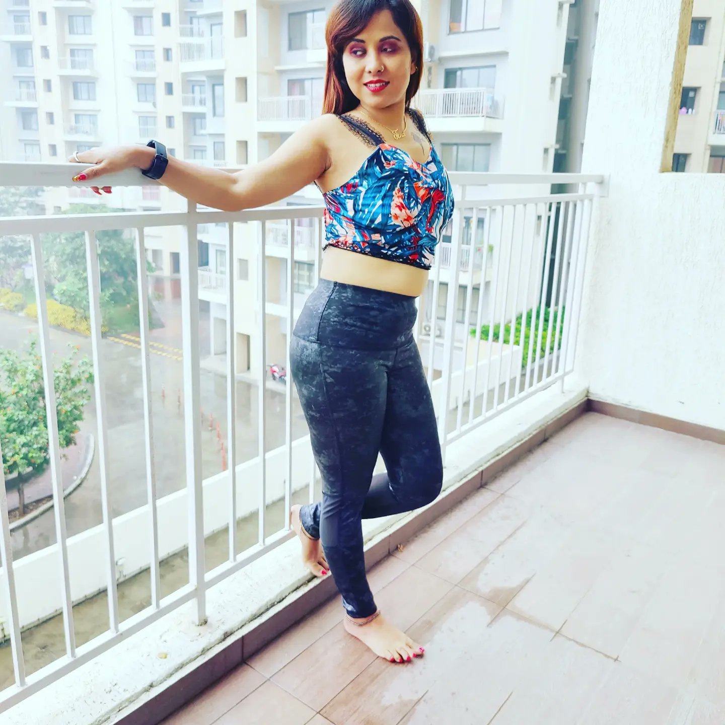 Tina Nandy's feet
