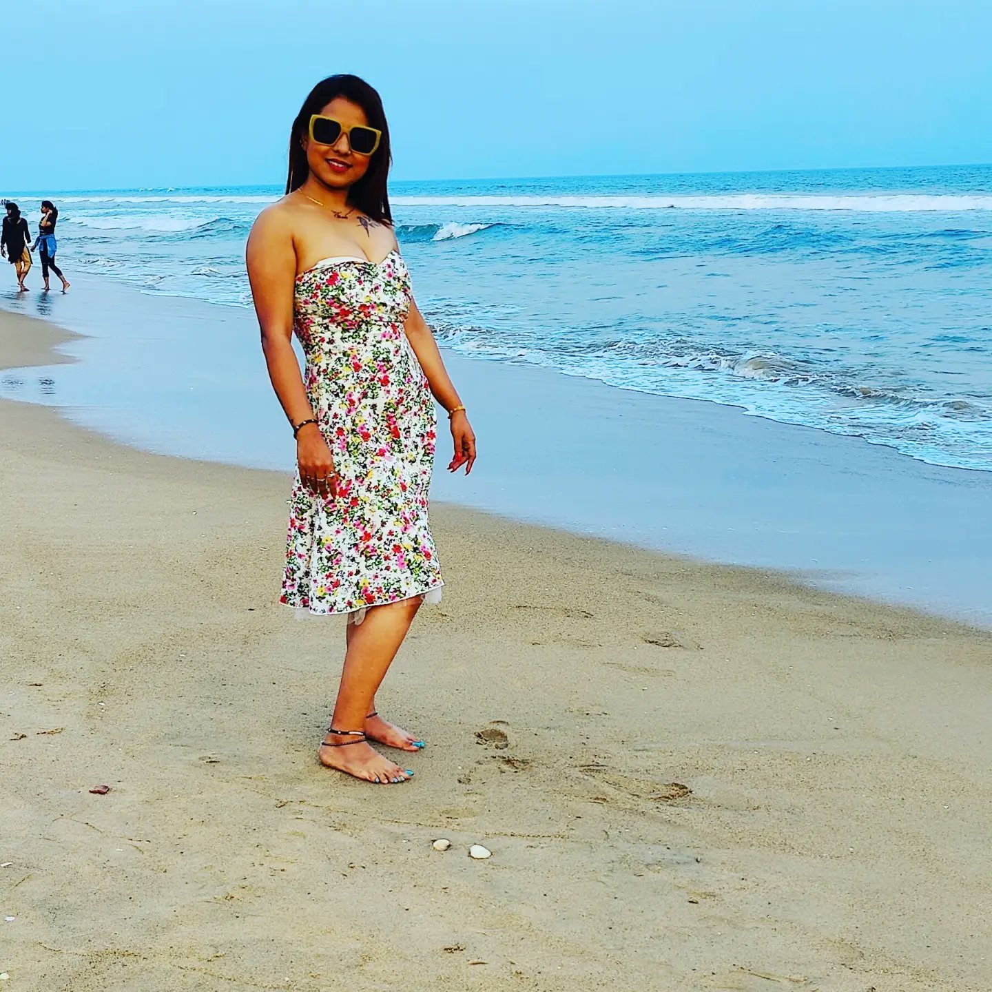 Tina Nandy's feet