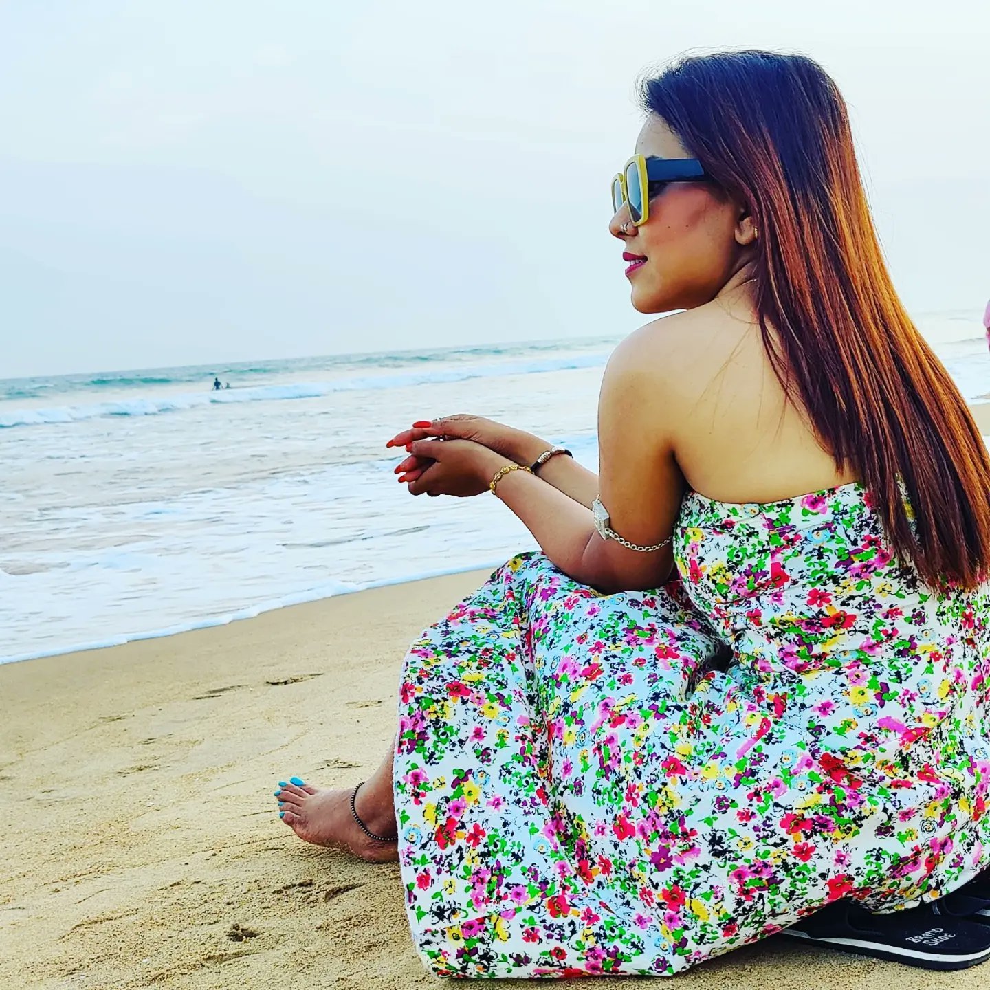Tina Nandy's feet