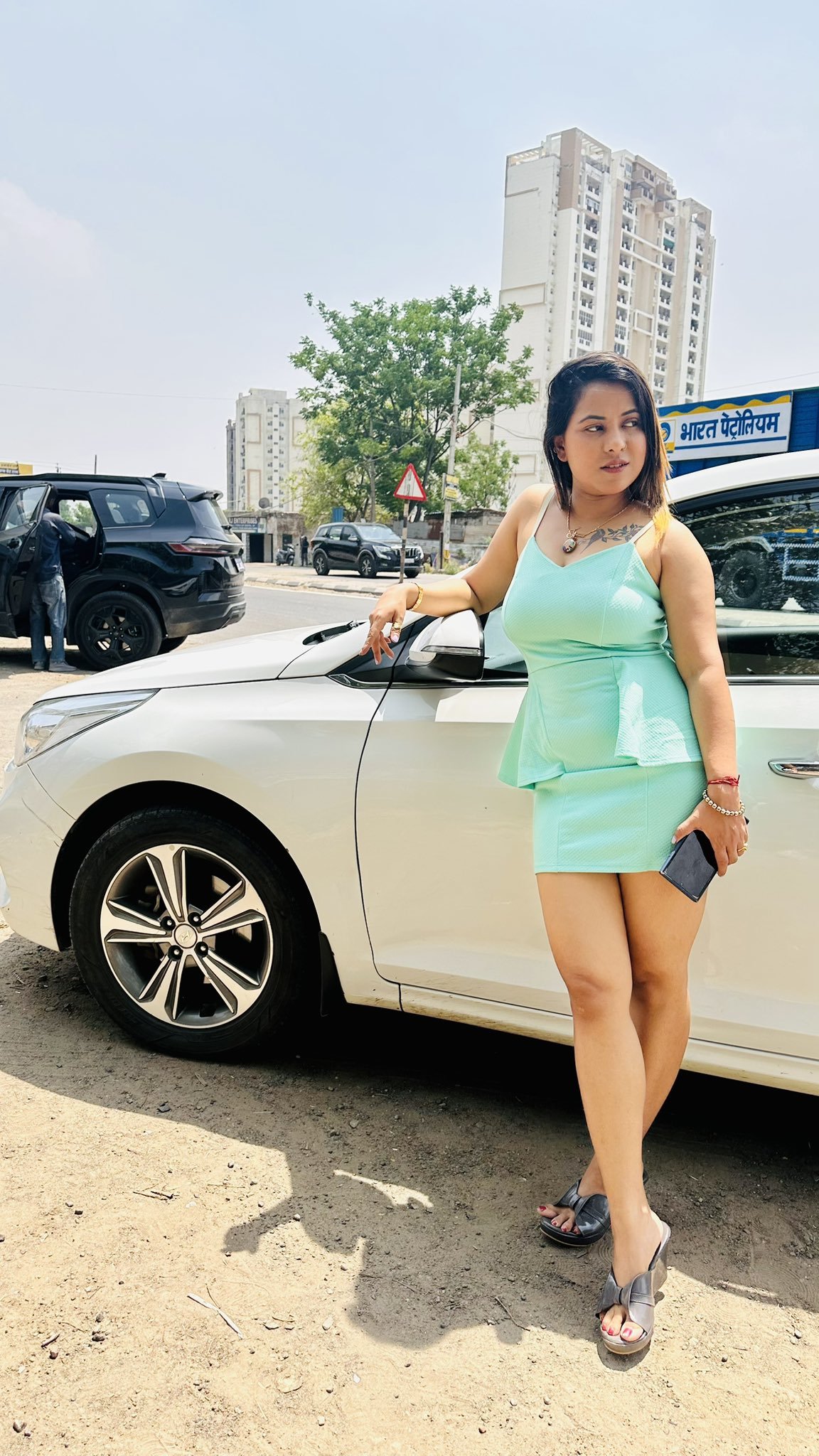 Tina Nandy's feet