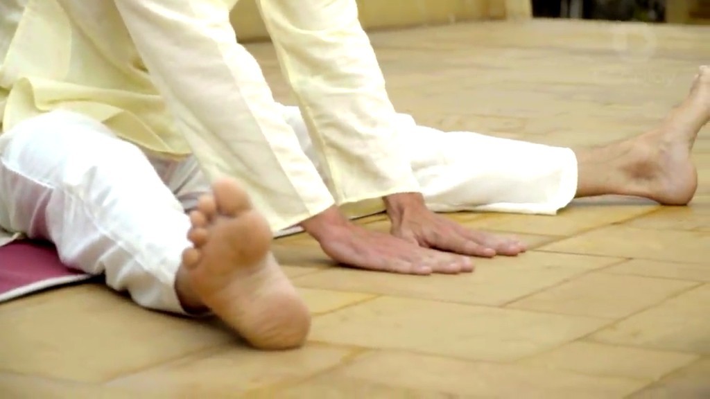 Todd Sampson's feet