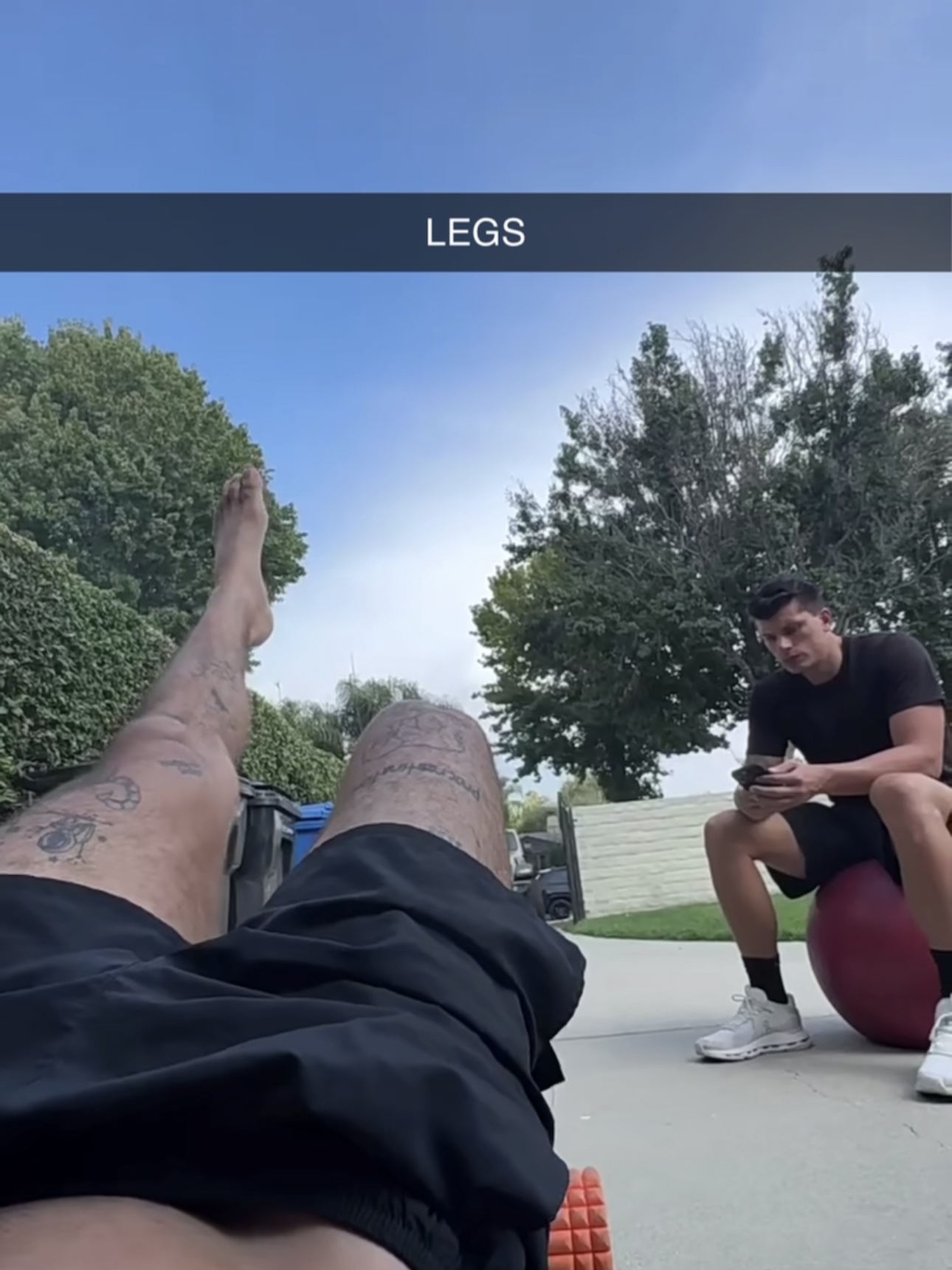 Todd Smith's feet
