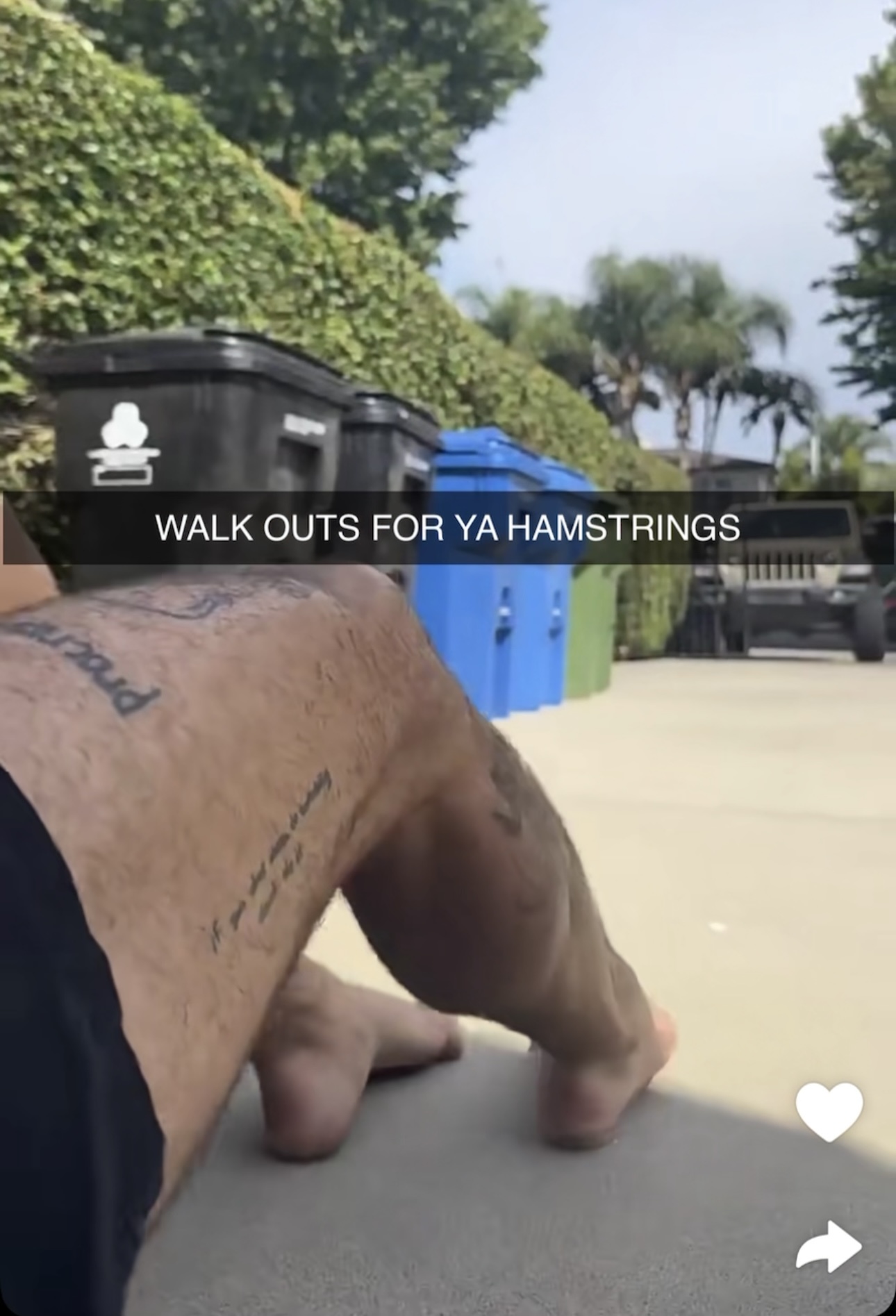 Todd Smith's feet