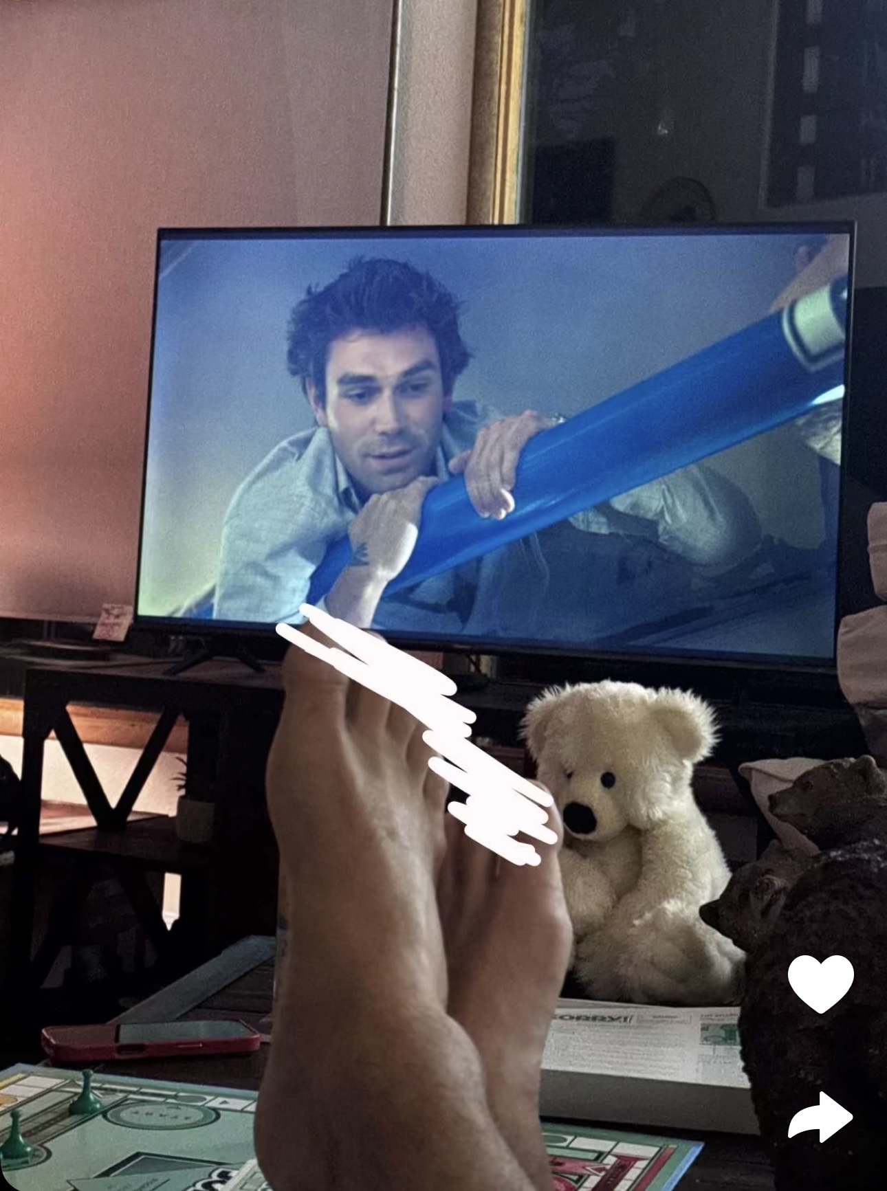 Todd Smith's feet