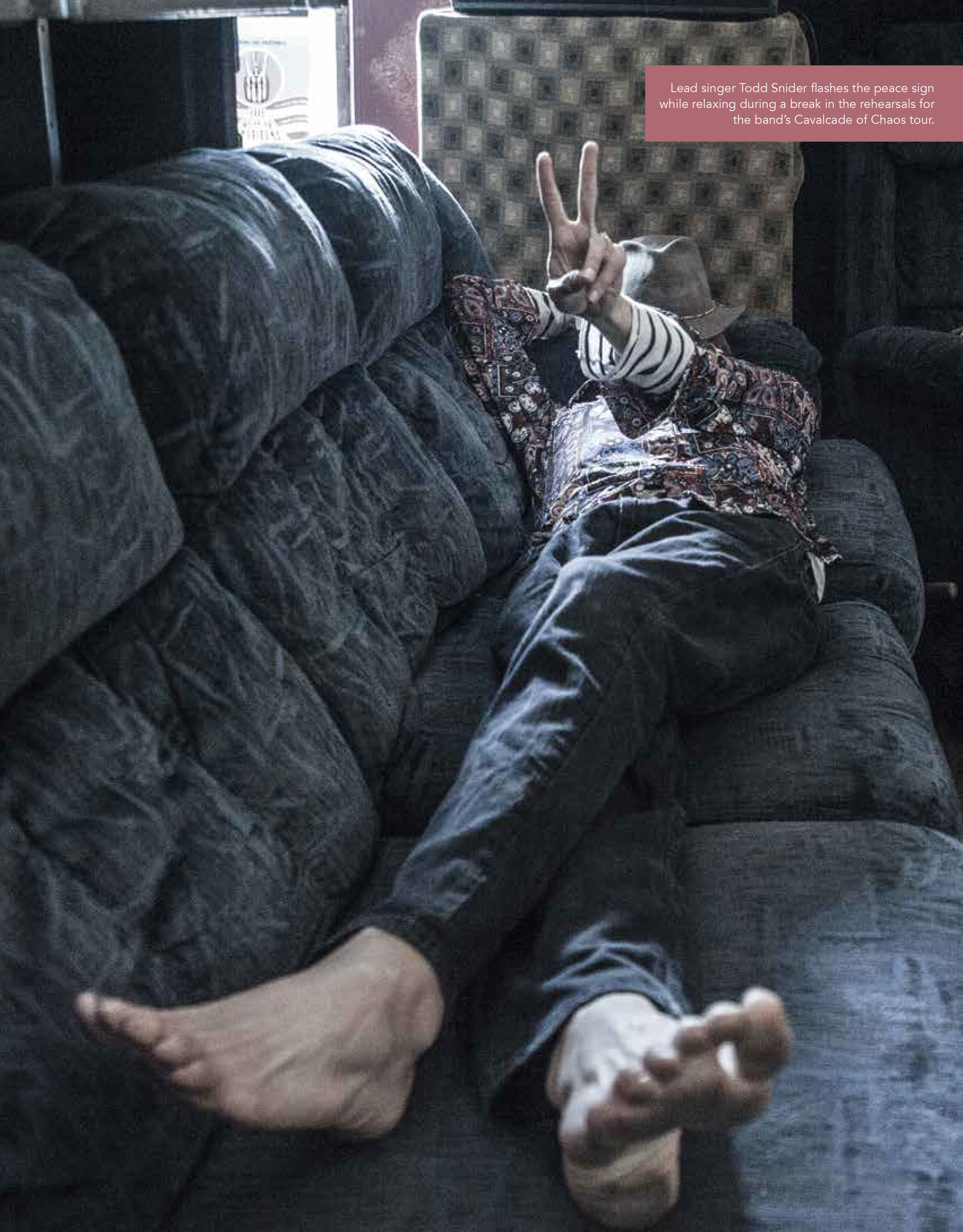Todd Snider's feet