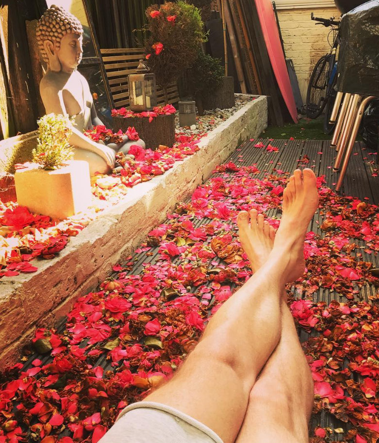Tom Rookes Feet