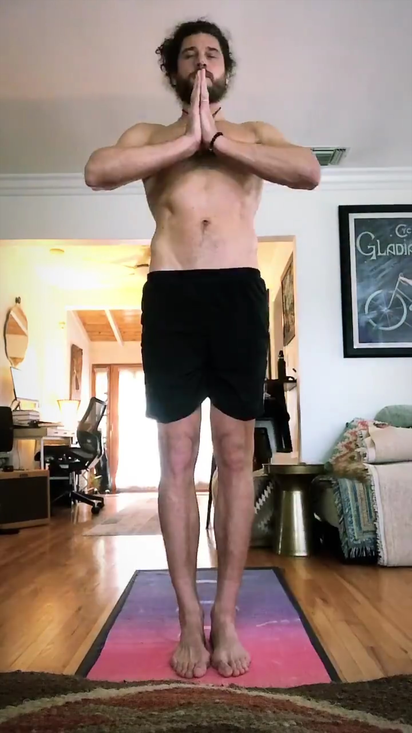 Trent Garrett's feet