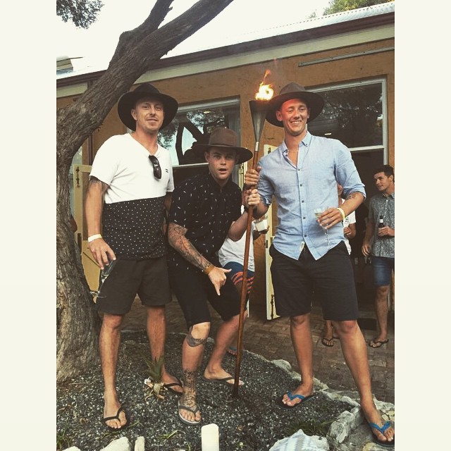 Trent 'Maxi' Maxwell's feet