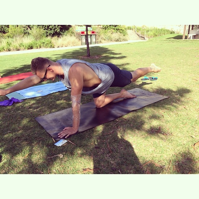 Trent 'Maxi' Maxwell's feet