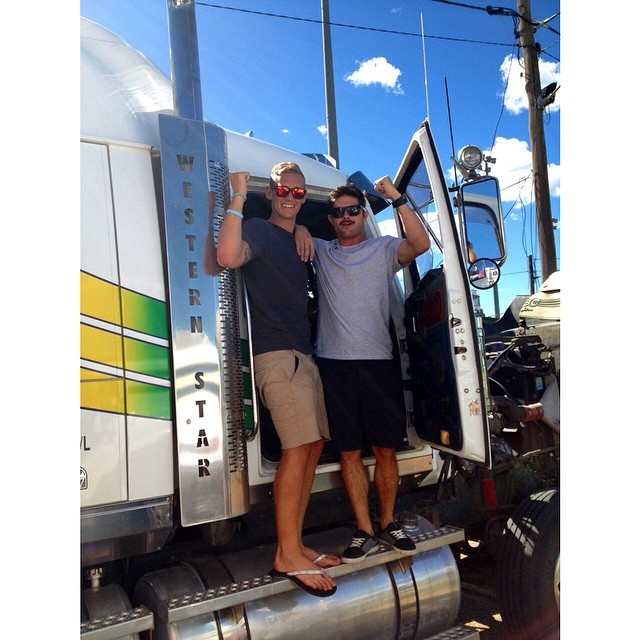 Trent 'Maxi' Maxwell's feet