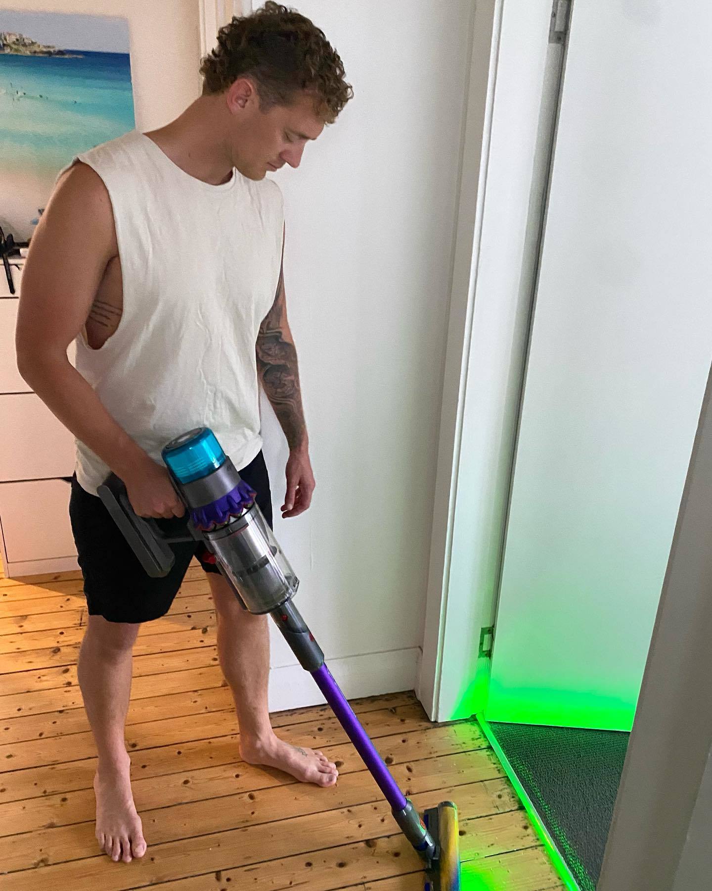 Trent 'Maxi' Maxwell's feet